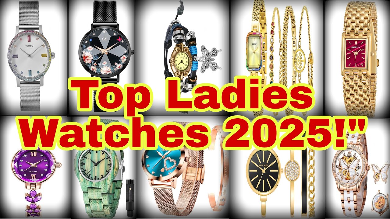 Latest Ladies Wrist Watch Designs 2025 | Trendy POEDAGAR Luxury Watches ...