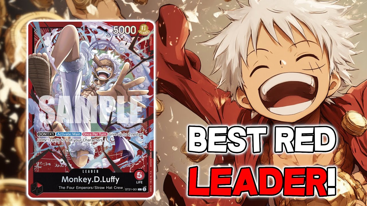 [OP10] Luffy ST21: The Best Red Leader in the Game? - YouTube