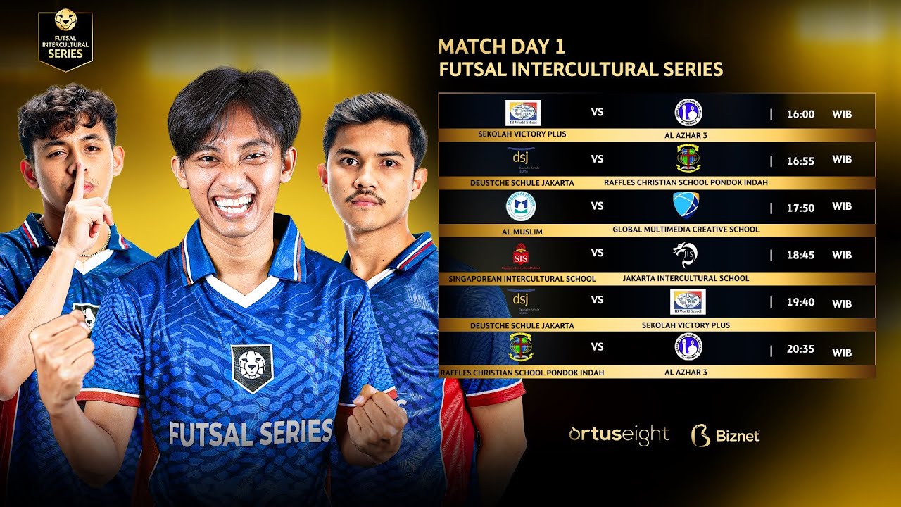 Futsal Intercultural Series | Match 1 - Sekolah Victory Plus vs Al ...