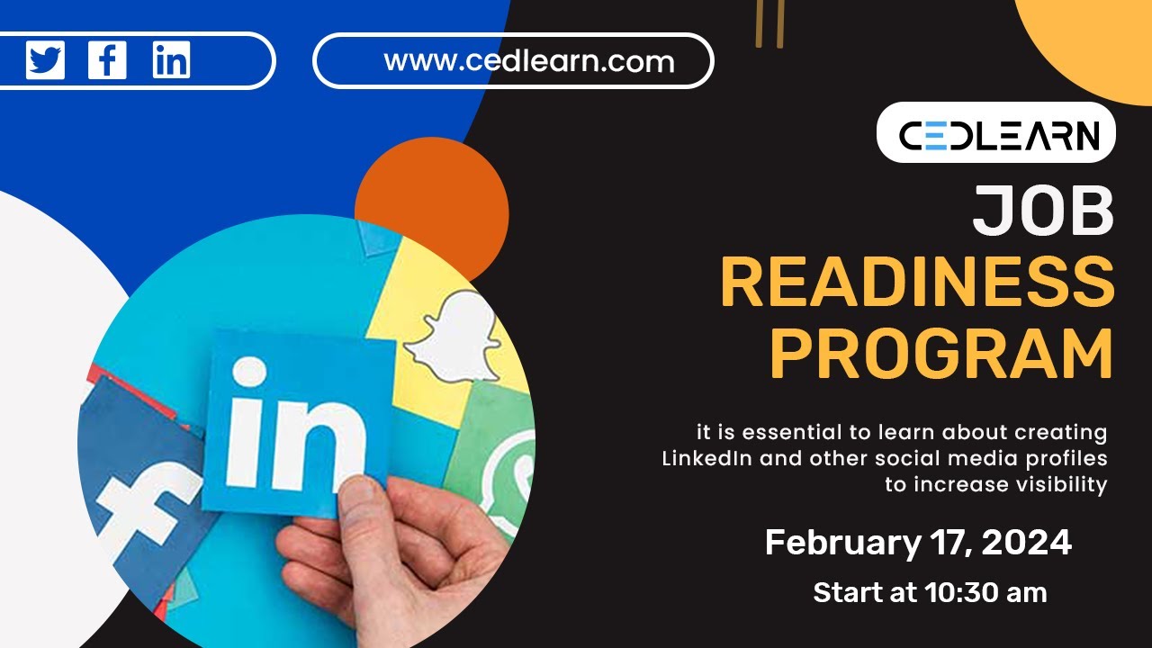 Job Readiness Program on Linkedin #profilebuilding #linkedin #linkedinprofiletips - YouTube