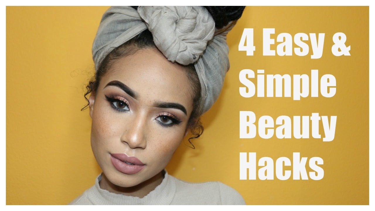 4 EASY AND SIMPLE BEAUTY HACKS| Sweat stains, Skin Care & more - YouTube