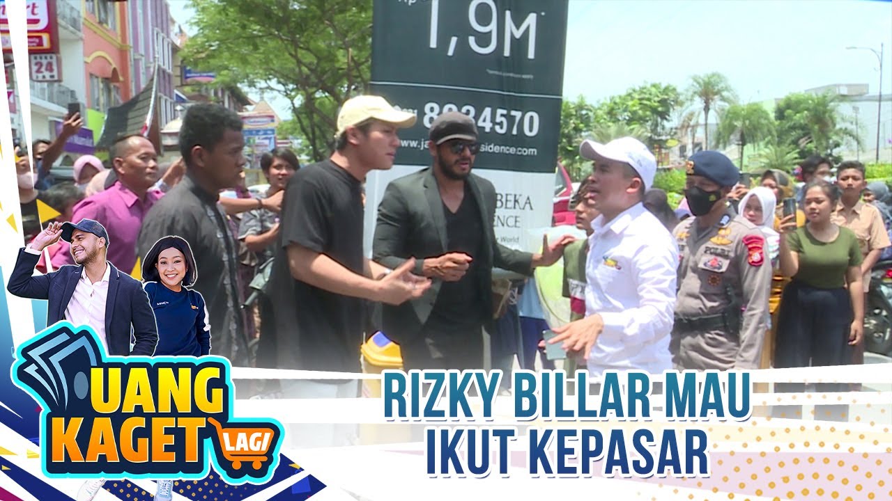 Rizky Billar Mau Ikut Kepasar - Uang Kaget Lagi - YouTube
