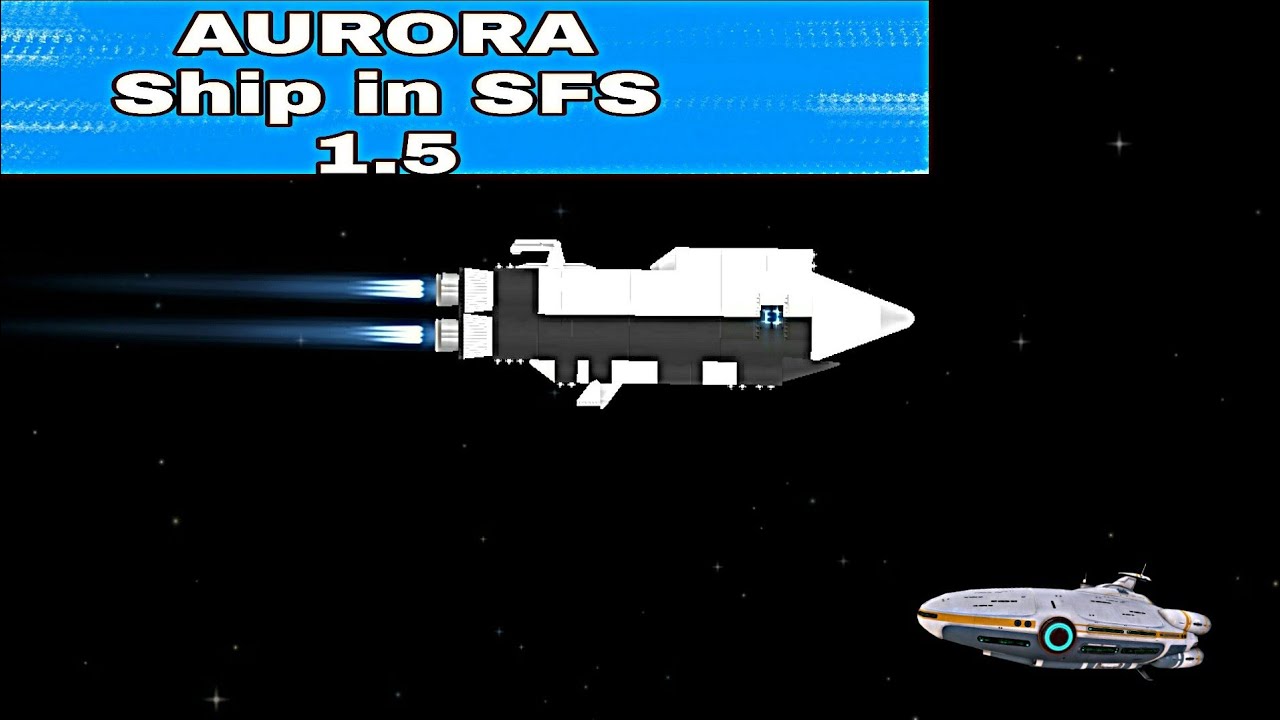 Subnautica's Aurora ship in (SFS 1.5) with Blueprint - YouTube