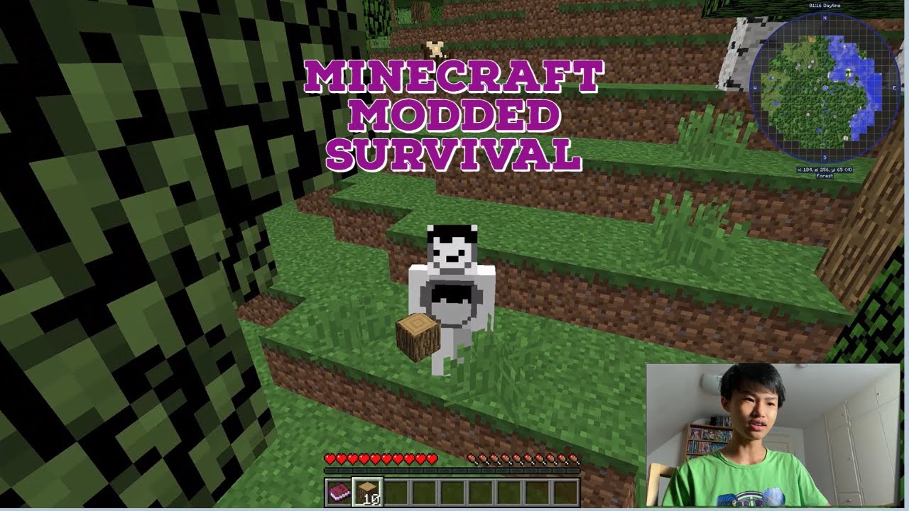 DANGEROUS TEMPLE | Minecraft Modded Survival | Episode 1 - YouTube