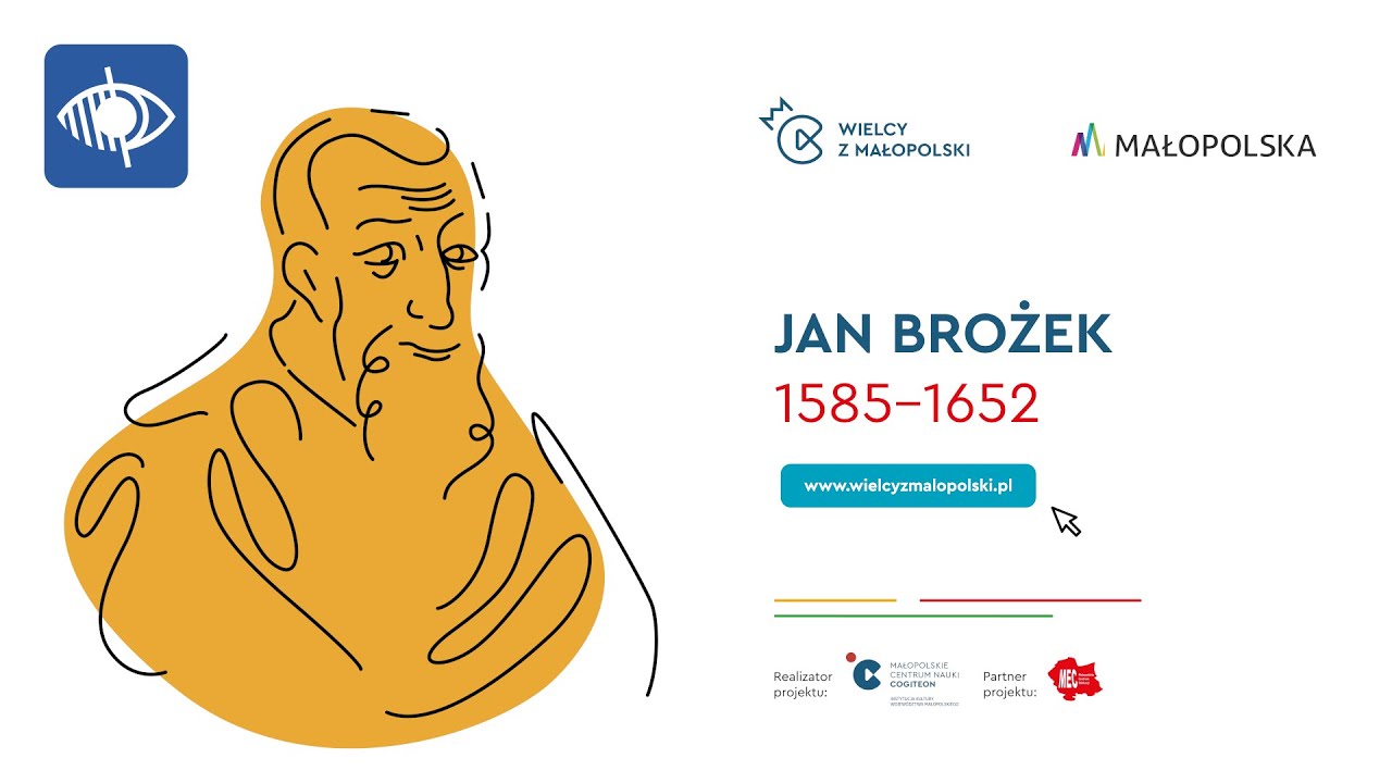 Jan Brożek - animacja z audiodeskrypcją - YouTube
