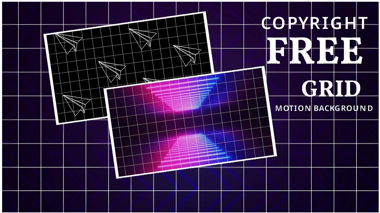 #trending 🚀 Grid Motion Background - Copyright Free HD Grid Motion ...