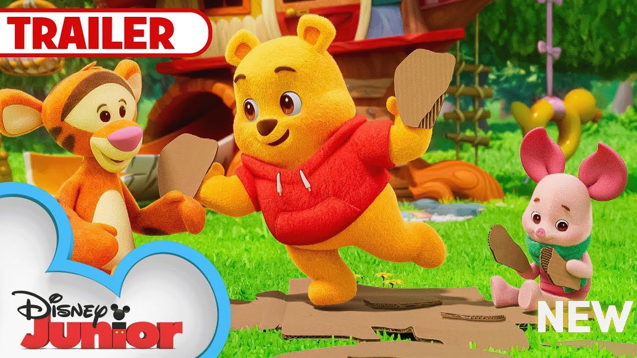 Winnie The Pooh Trailer 🍯💛 | Disney Junior - YouTube