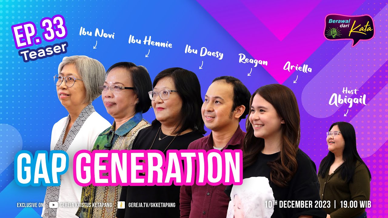 Berawal dari Kata Teaser Ep. 33 - Gap Generation - YouTube