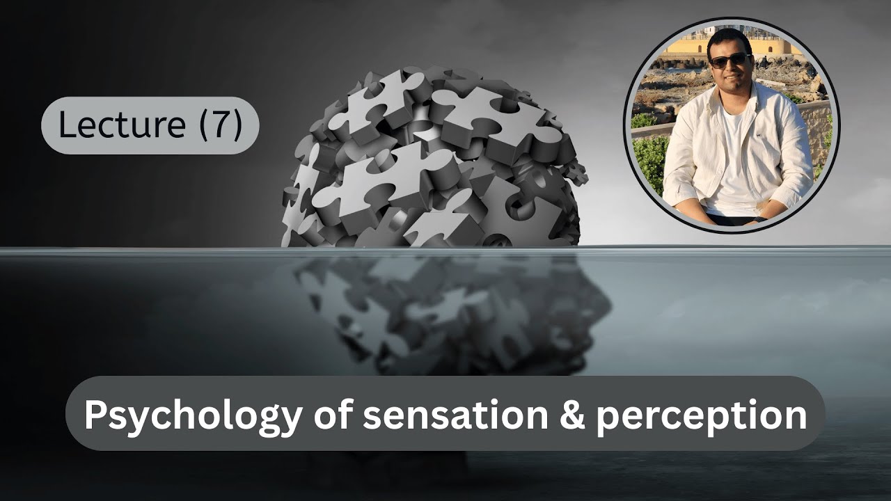 Lecturer 7: Psychology of sensation and perception - YouTube