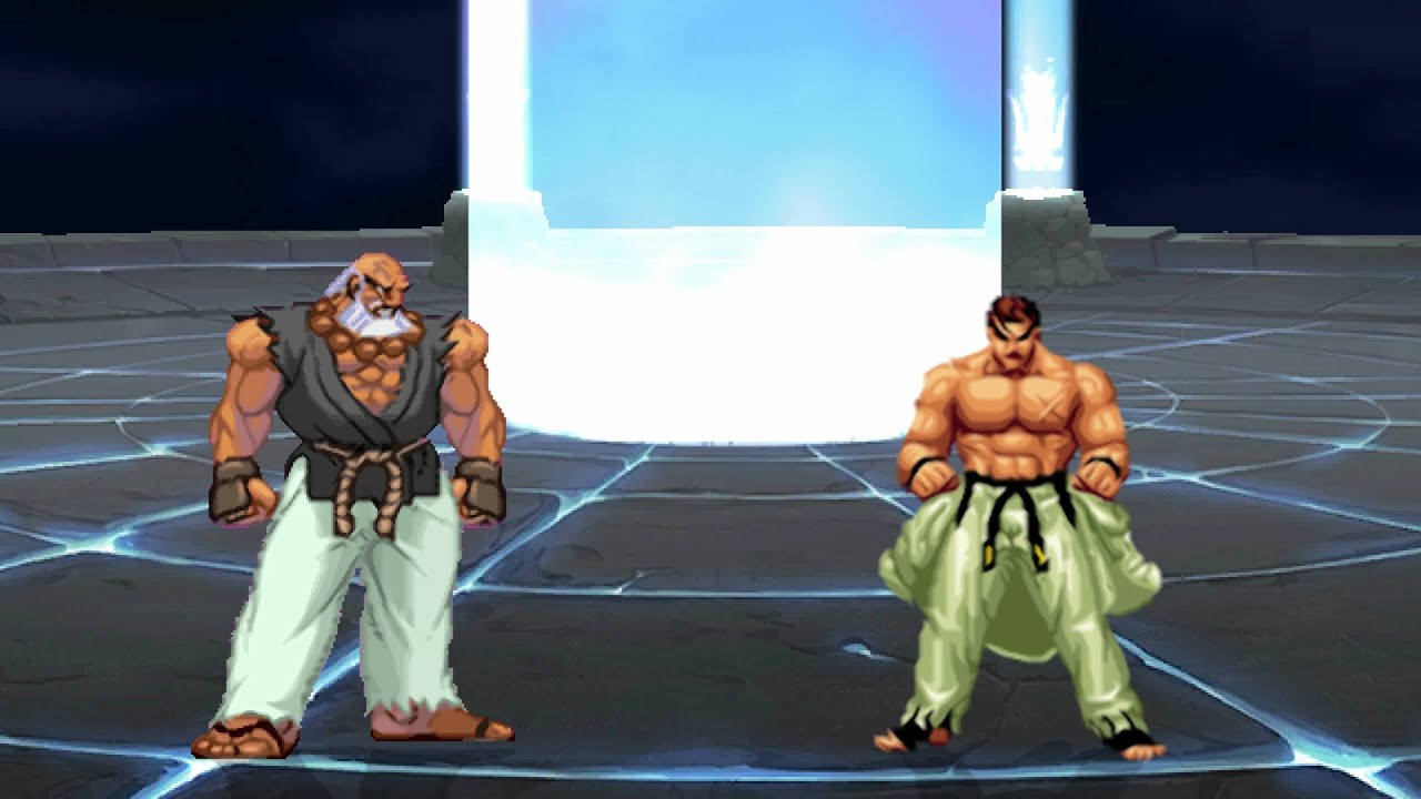 Gouken HD Vs Takuma AOF HD || Art OF Fighting Vs Street Fighter ...