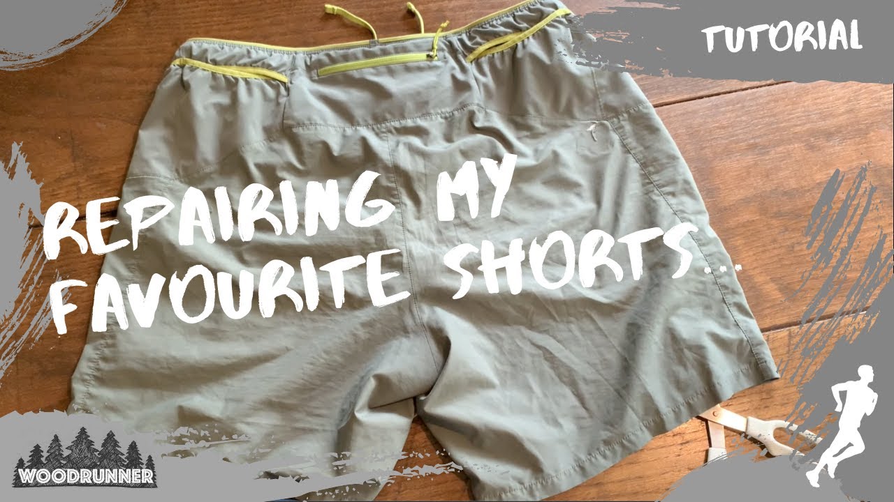 Running Short Repair - How I repaired my favourite running shorts ...