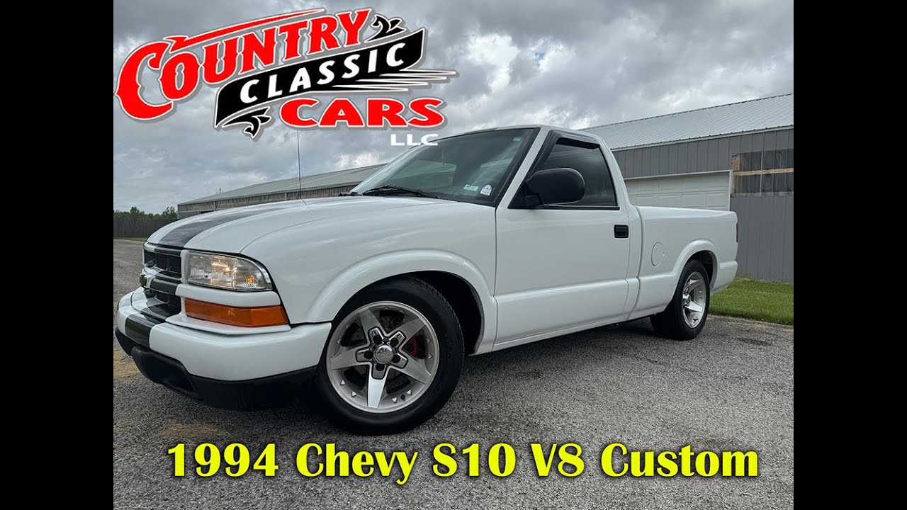 1994 Chevrolet S10 V8 Custom Build - YouTube