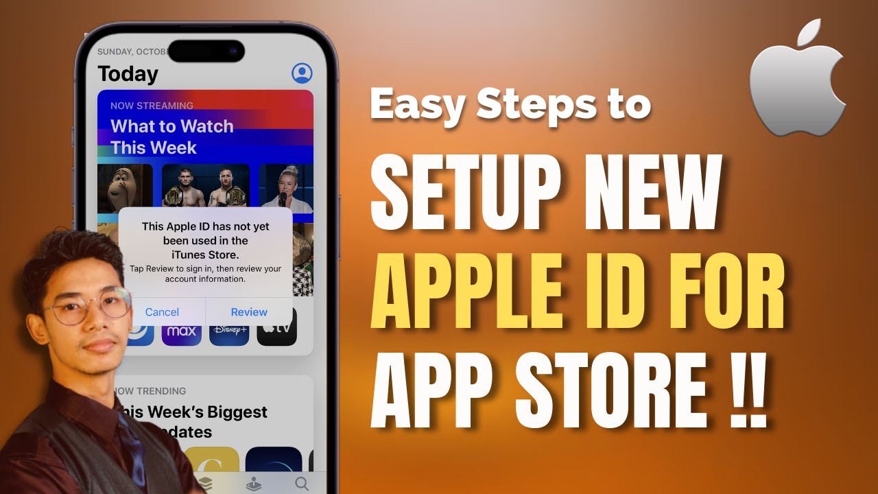 How to Setup New Apple ID for App Store - This Apple ID Has Not Yet ...