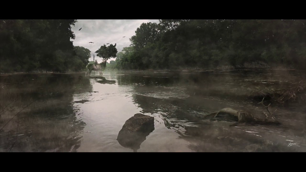 Digital Art - Spirit of the River - YouTube