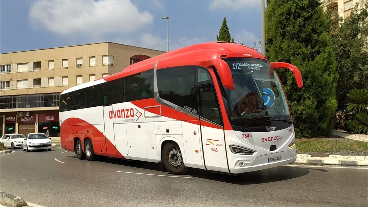 Circulación autobús 7845 Avanza Mobility by ADO Volvo B11R Irizar I6s ...