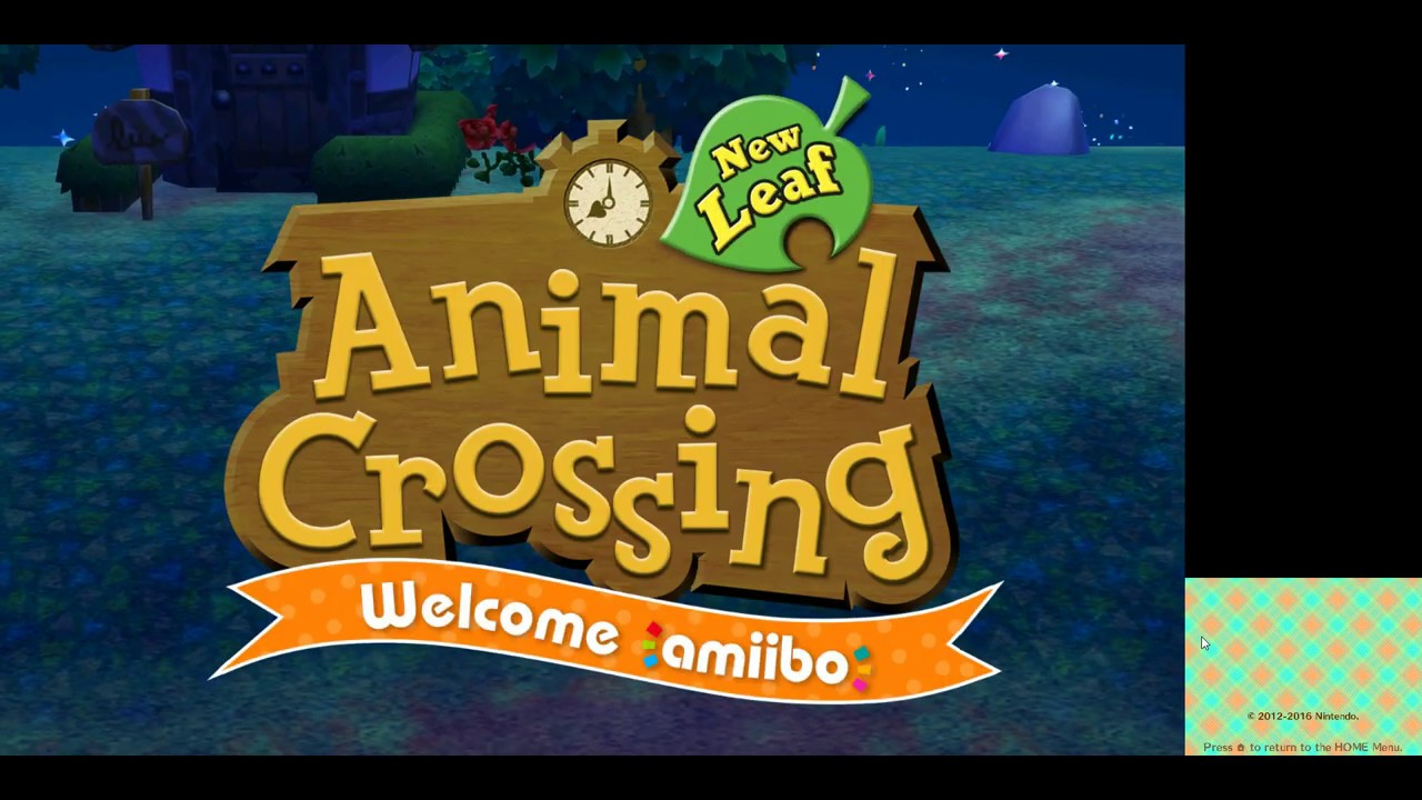 Animal Crossing: New Leaf Welcome Amiibo HD textures Citra small update ...
