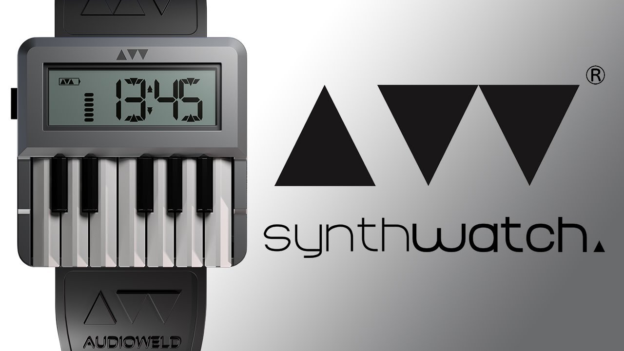 Audioweld® Synthwatch® world’s first wristwatch synthesizer - YouTube