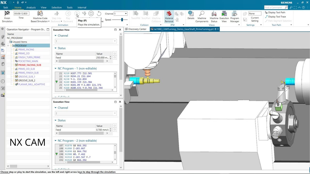 NX CAM 1980 Sandvik Coromant’s PrimeTurning™ and CoroTurn® Prime Tools ...