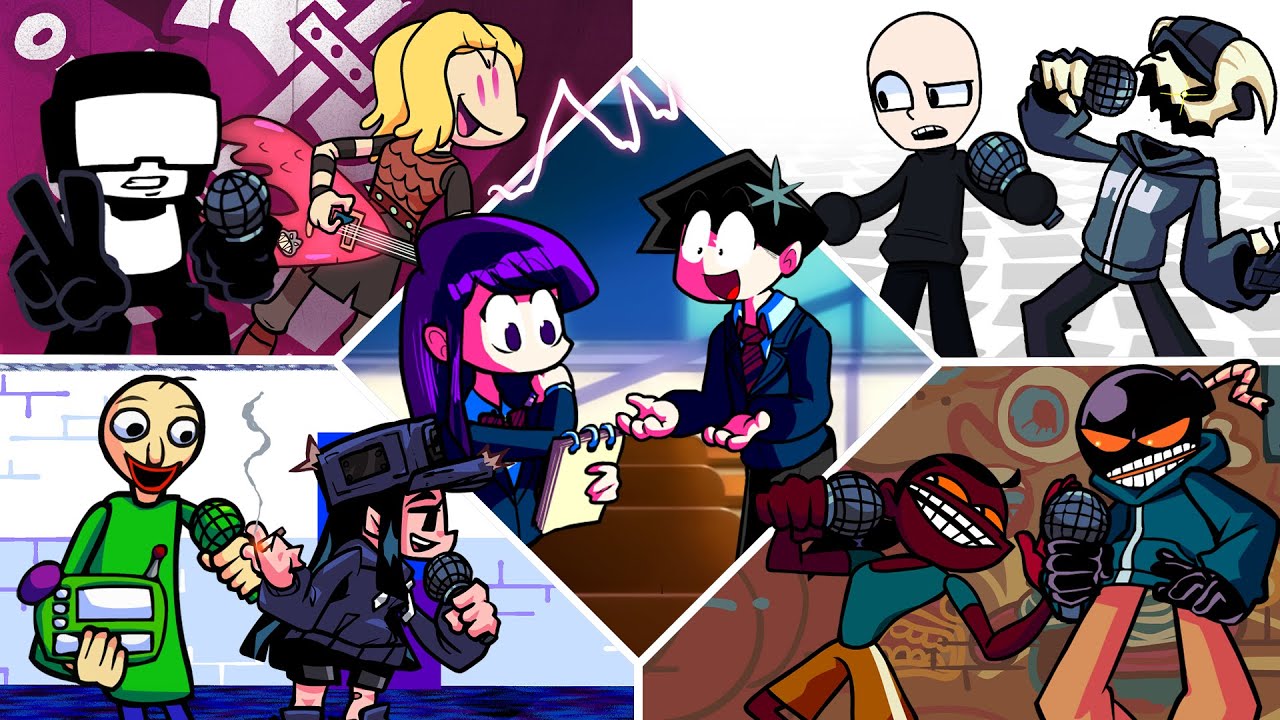 FNF Silent Note - But Every Turn A Different Character Sings It! | Vs ...