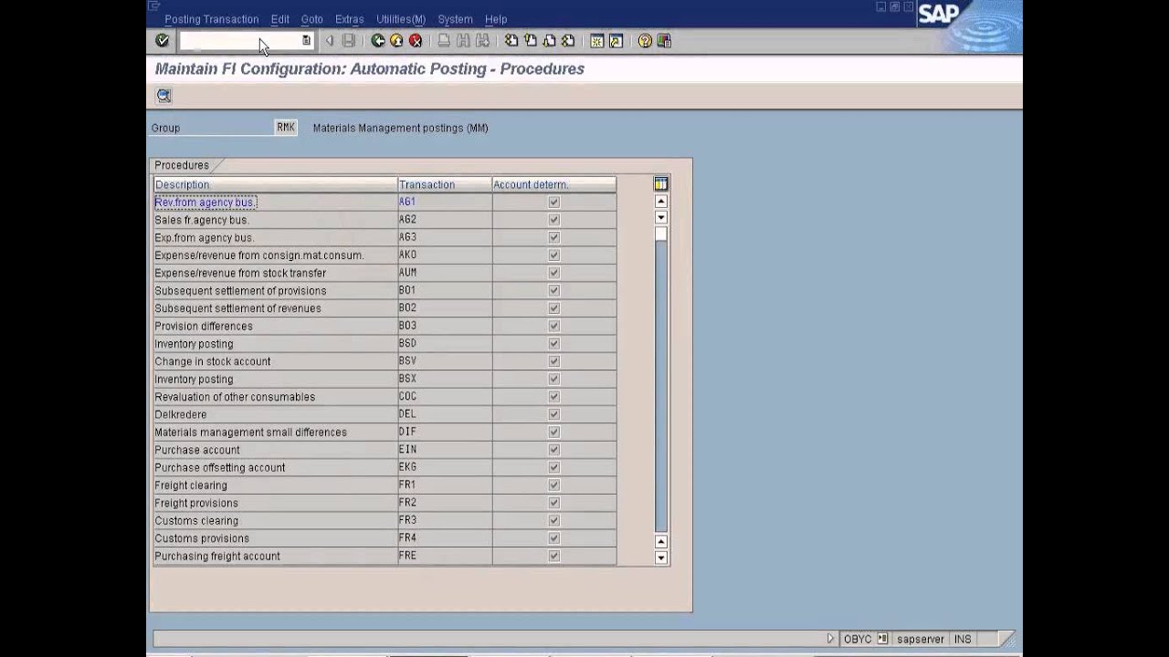 SAP GRIR Clearing Account - YouTube