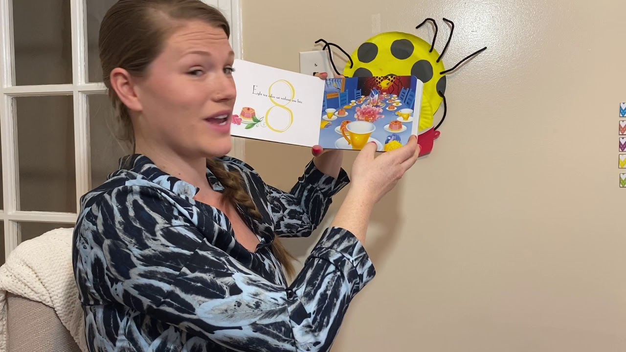 Miss Spiders Tea Party Counting Book By David Kirk - YouTube