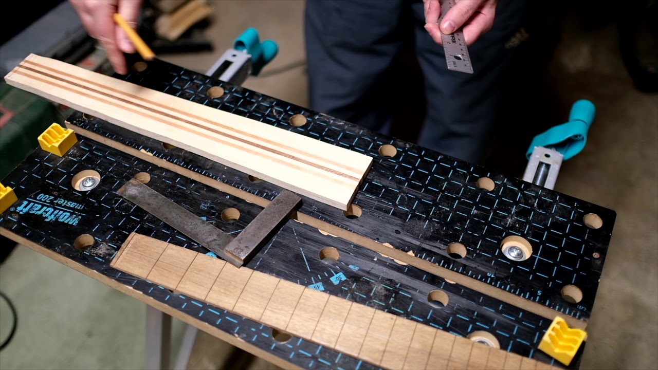T Style with Top and Custom Fretboard - Make Fretboard - YouTube