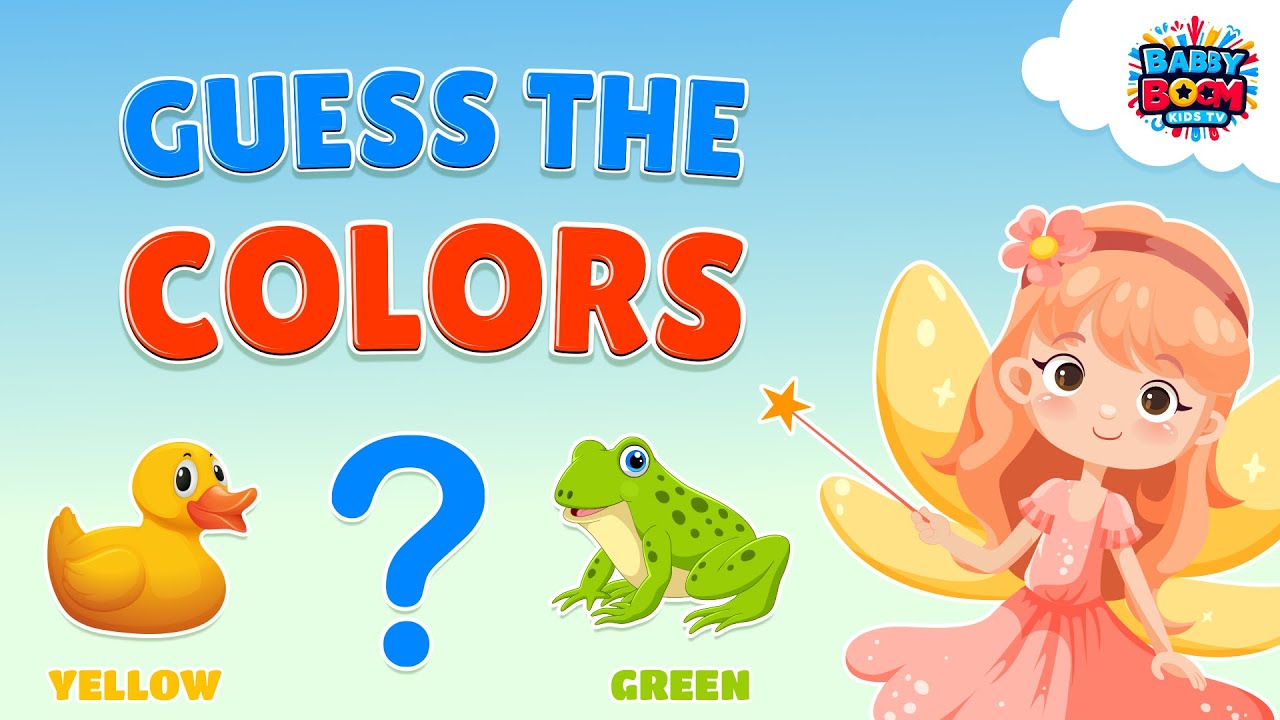 Learn Colors - Preschool Chant - Colors Song for Kids | Guess the ...