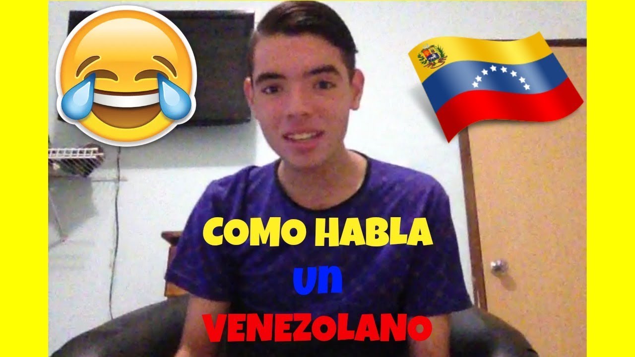 COMO HABLA UN VENEZOLANO🇻🇪 / Angel Santaella - YouTube