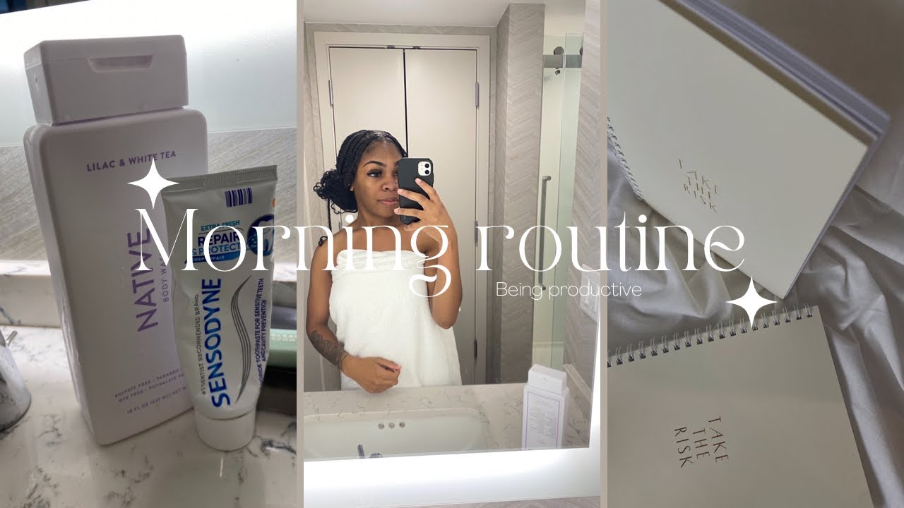 MY 8AM REALISTIC MORNING ROUTINE - YouTube
