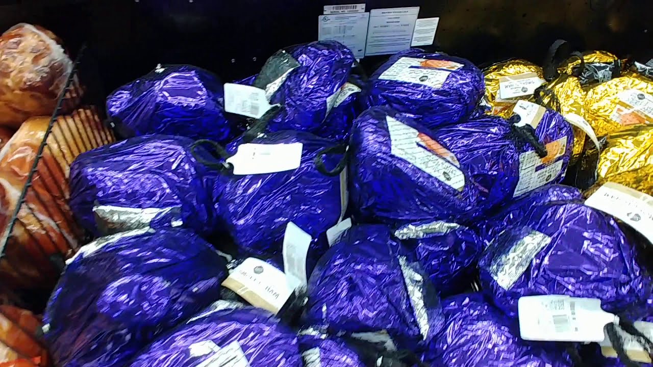 Holiday Hams At Walmart - Nov. 2019 - YouTube