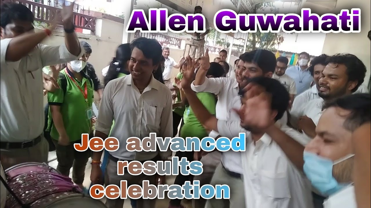 Jee advanced results celebration at allen Guwahati #jeeadvanced #jee # ...