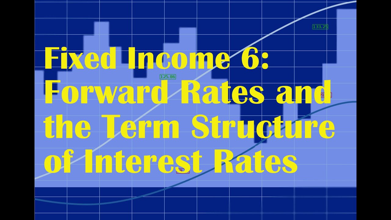 Fixed Income 6: Forward Rates and the Term Structure of Interest Rates ...