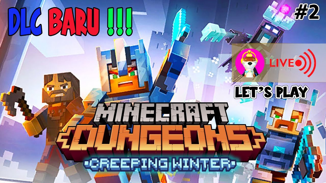 DLC baRU NIH bOSS-Minecraft Dungeon Creeping Winter #2 - YouTube