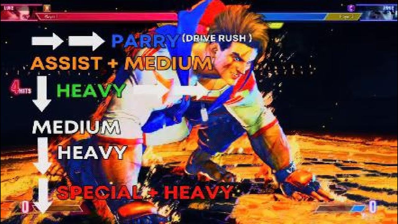 STREET FIGHTER 6 | Basic Luke Combos with MODERN CONTROLS - YouTube