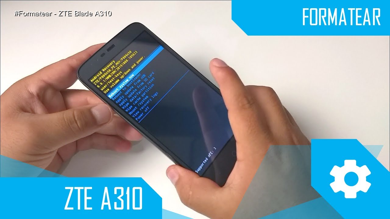 Formatear ZTE Blade A310 - YouTube