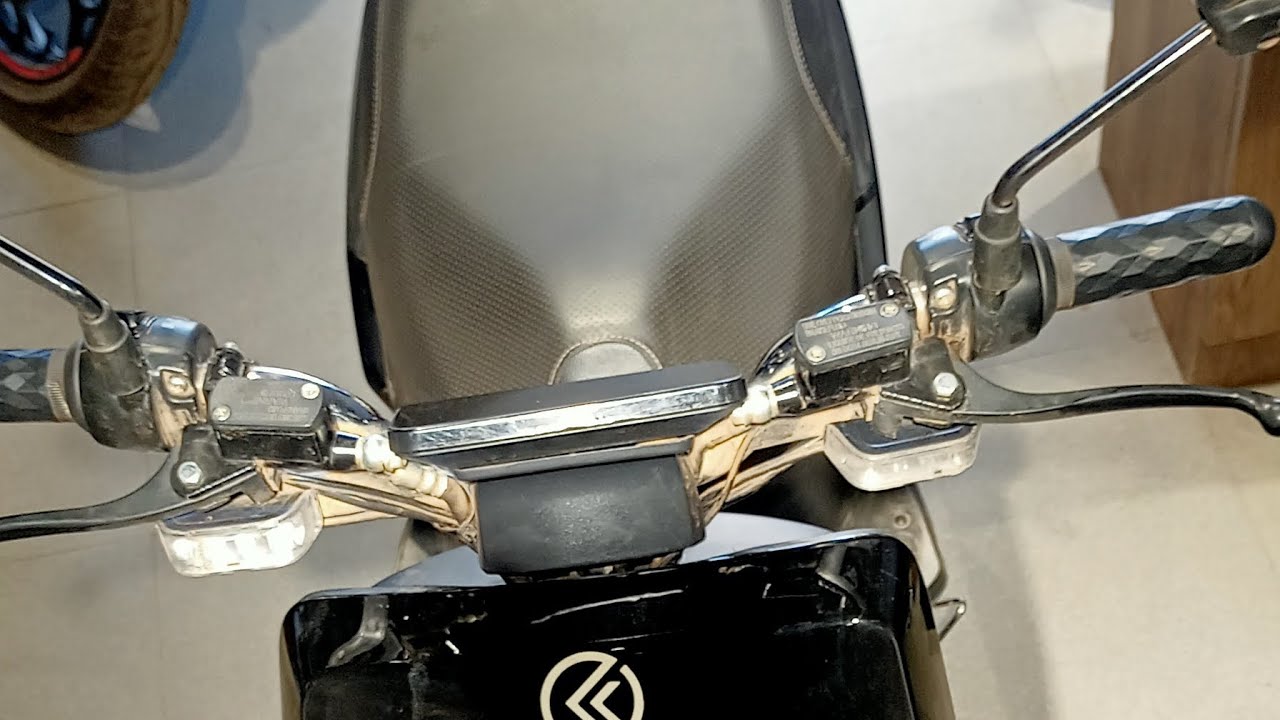 electric scooter Handle rod break problem solved by thakur 😎 - YouTube