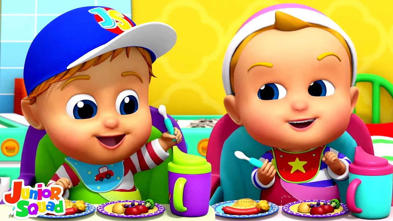 Chew Your Food, Healthy Eating Habits + More Nursery Rhymes and Kids ...