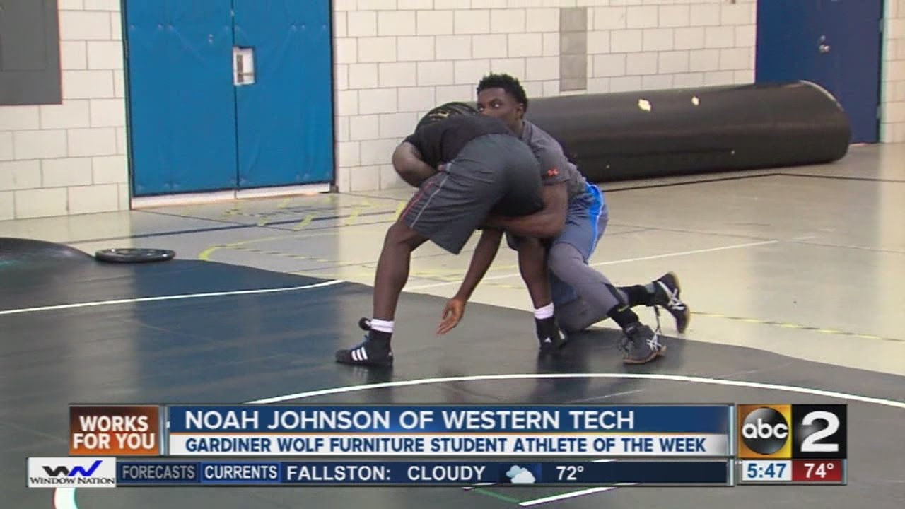 Noah Johnson, Student Athlete of the Week - YouTube