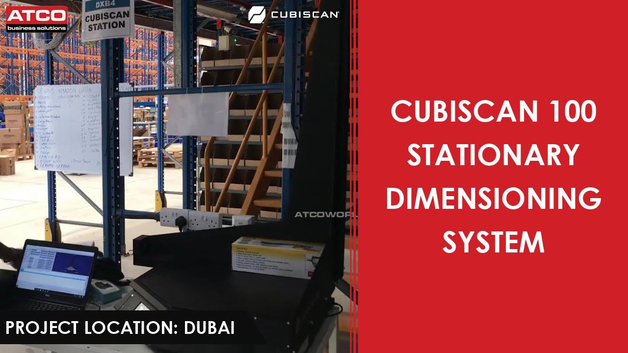 CubiScan 100 | Stationary Dimensioning System | ATCOWORLD - YouTube