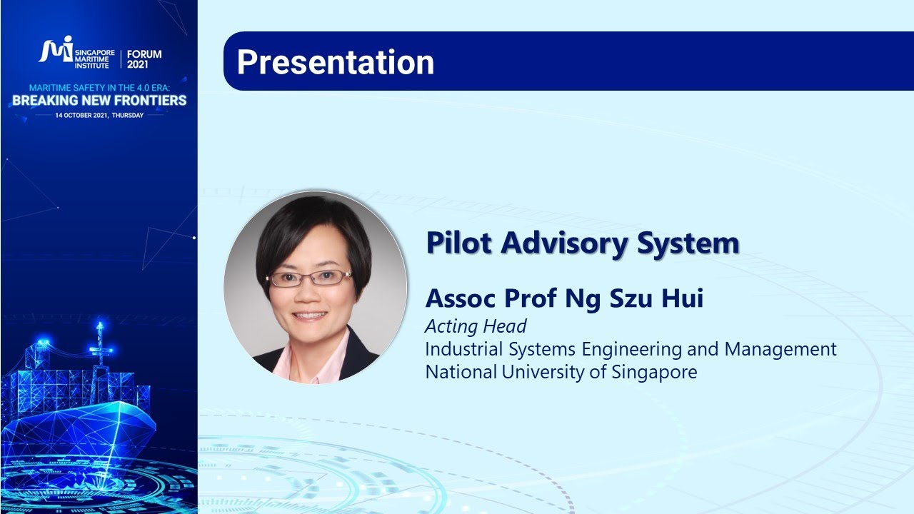 SMI Forum 2021 - Presentation by Associate Professor Ng Szu Hui ...