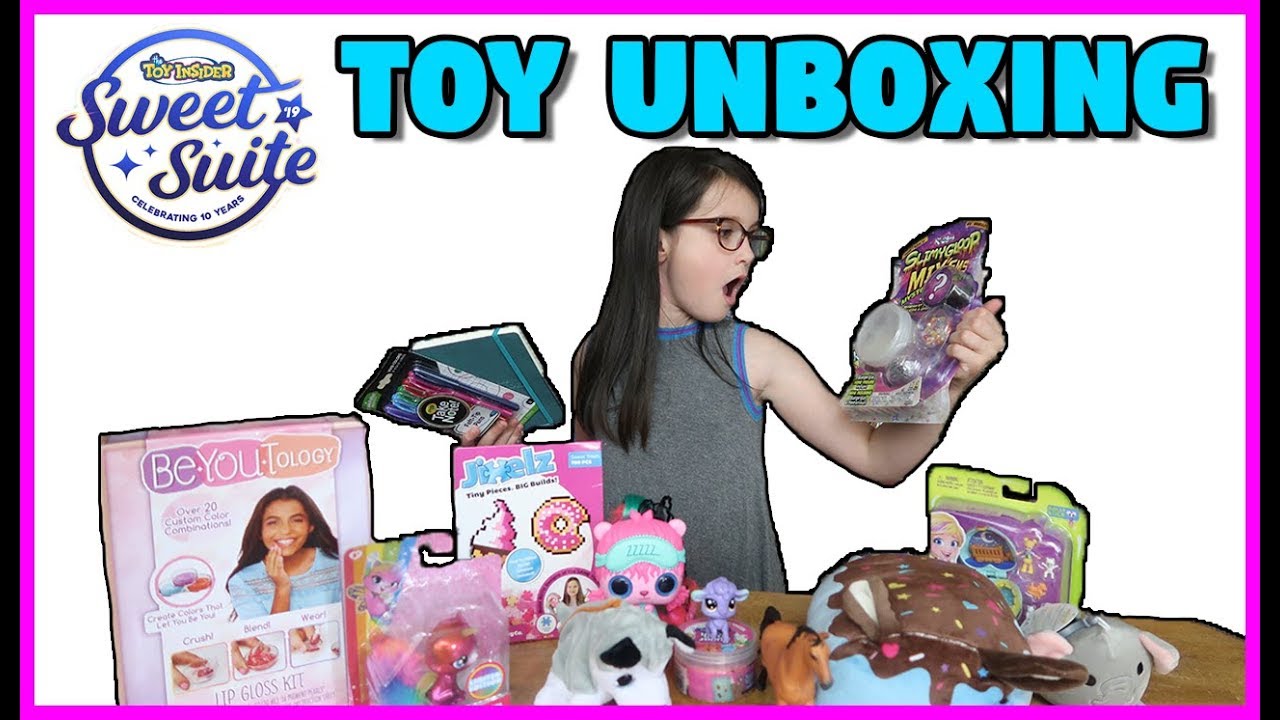 Sweet Suite 2019 Swag Box Toys Unboxing - YouTube