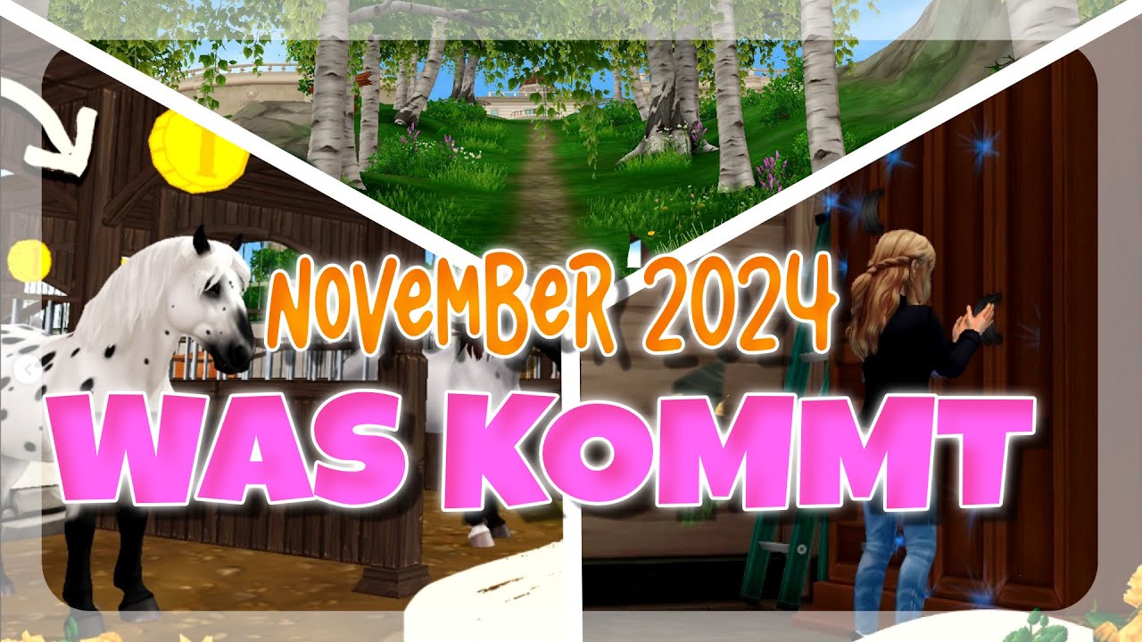 WAS KOMMT IM NOVEMBER 🐴 STALL UPDATE/ ABENTEUER PASS / NORIKER | Star ...