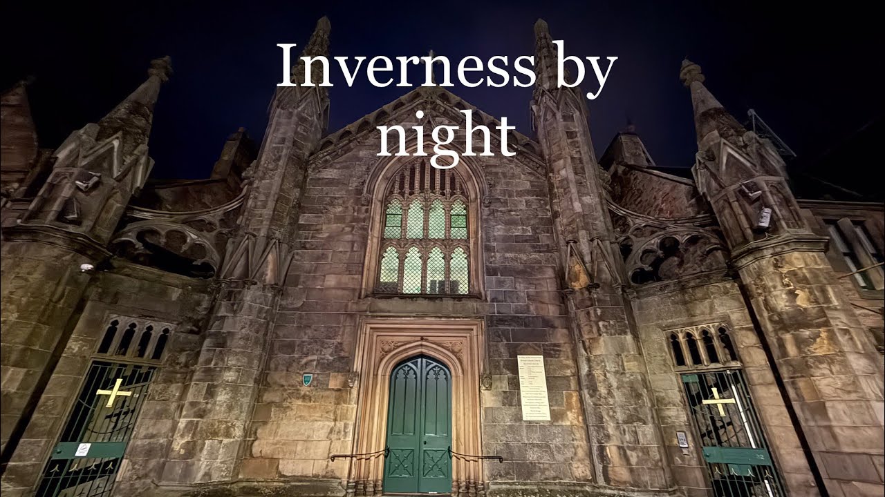 Inverness by night. Inverness Highlands Scotland UK. - YouTube