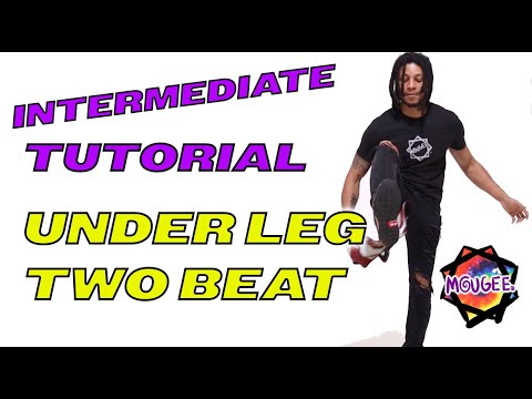 Under Leg Two Beat Weave - Mougee Star Tutorial - Intermediate Flow Star Trick - YouTube
