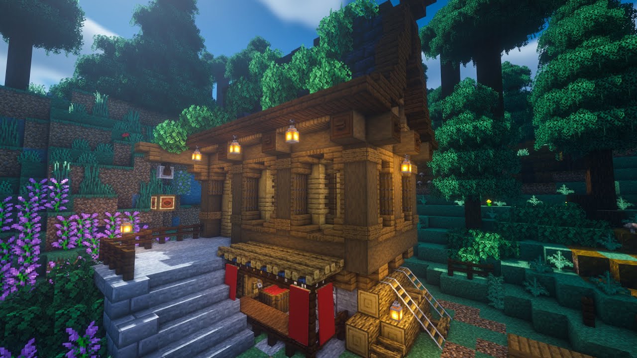 Minecraft | How to Build A Medieval Tavern | Taberna Medieval Tutorial ...