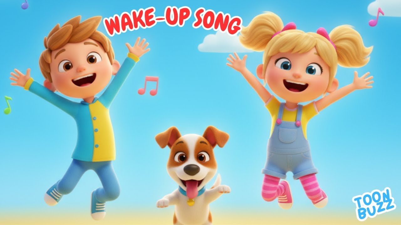 Wake Up Song | Good Morning Song for Kids | Nursery Rhymes & Kids Songs ...