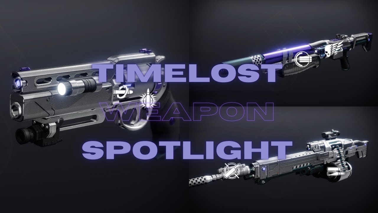 Destiny 2 Time-lost Weapon Set Spotlight - YouTube