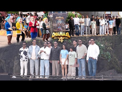 Dhamaal 4 Biggest Poster Launch Out Of Mumbai | Ajay Devgn,Ravi Kishan, Arshad Warsi & More