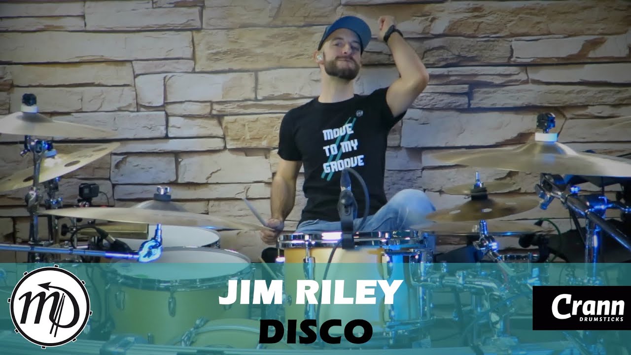 Jim Riley - Disco - Drum Cover Drumeo (Electro) PEARL Maple Gum - YouTube