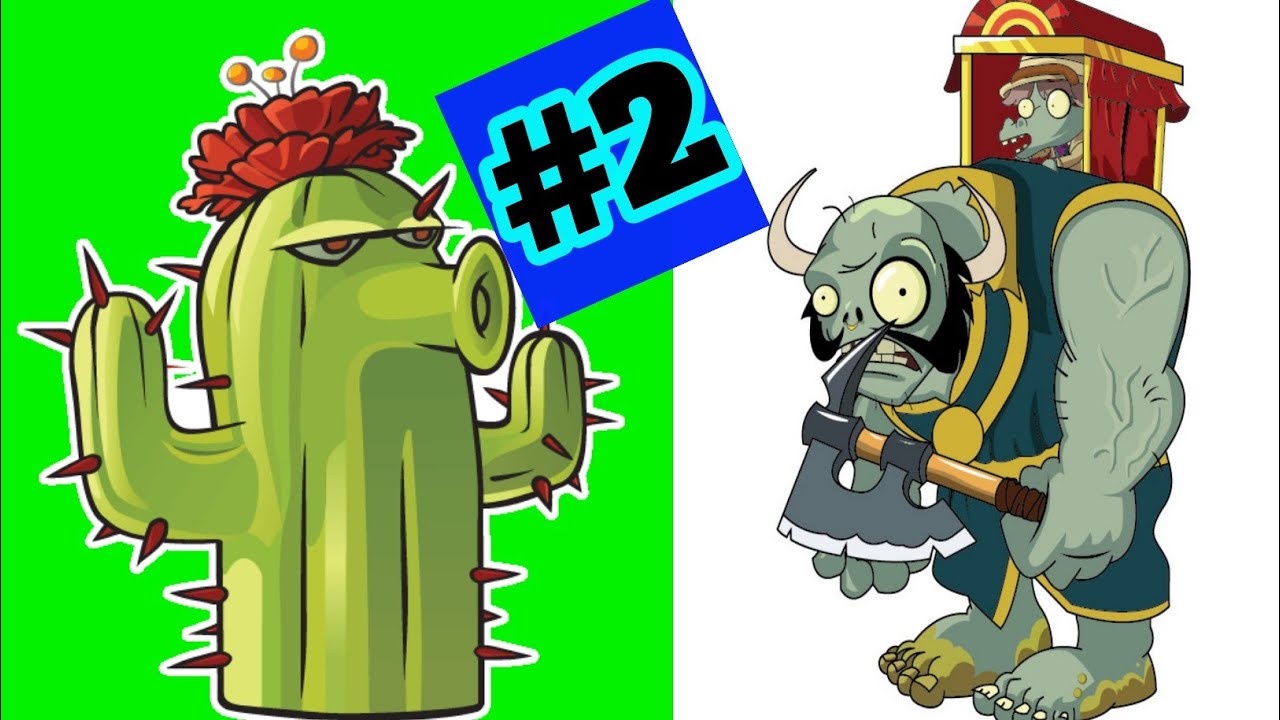 Cactus __plant Vs zombies 2 game. Best game for android. - YouTube
